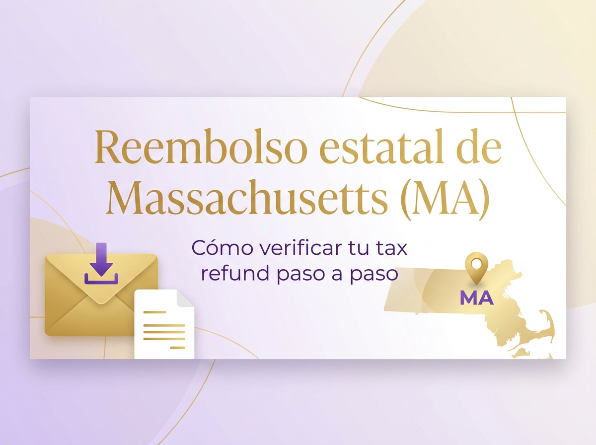 Massachusetts tax refund: cómo verificar tu reembolso estatal (MA) paso ...